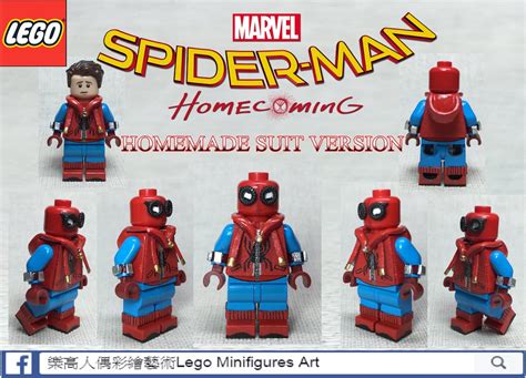 Moc Lego Spider Man Homecoming Homemade Suit Lma Customs Flickr