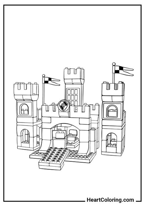 Dibujos De Lego Para Colorear Imprimir En A4