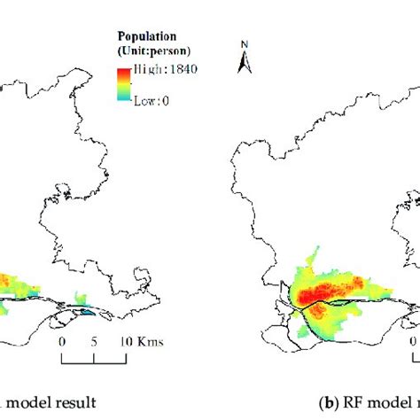 Population Distribution Maps In Dense Area Download Scientific Diagram