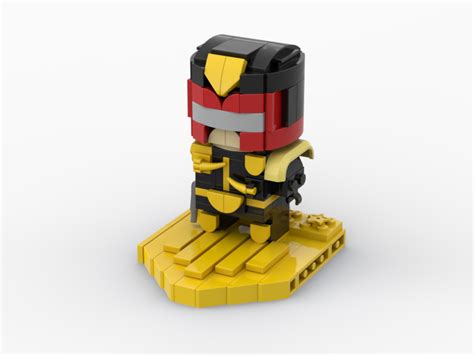 Lego Moc Judge Dredd By Double U Bricks Rebrickable Build With Lego