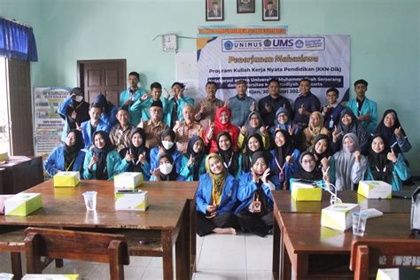 Mahasiswa Prodi Pendidikan Unimus Dan Ums Kolaborasi Kkn Dik Di Mijen