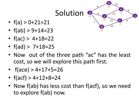 heuristic searching algorithms artificial intelligence pptx