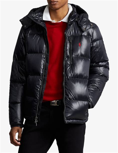 Polo Ralph Lauren Glossy Hooded Puffer Jacket Rinascenteit