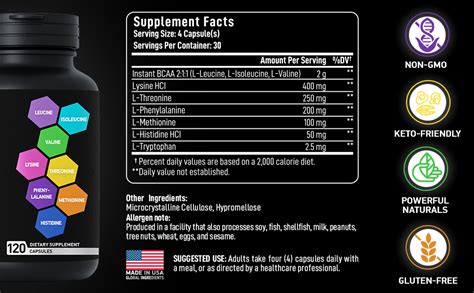 Essential Amino Acids Complex For Men And Women Advanced