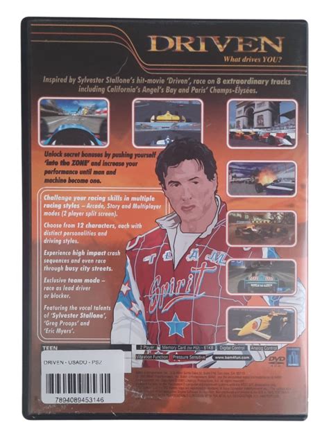 Driven Usado Ps2 World Colecionáveis
