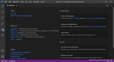 Windows 10 配置rustvscode开发环境运行rust在vscode下载什么c编译工具 Csdn博客