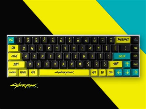 cyberpunk custom keycaps keyper