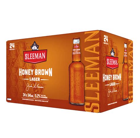 Sleeman Honey Brown Lager 24 X Bottle 341 Ml The Beer Store