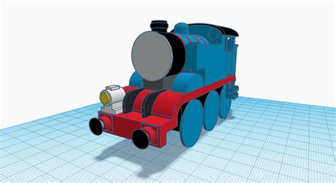 Thomas The Tank Engine 3d Model By Conadinawarrior1 On Deviantart