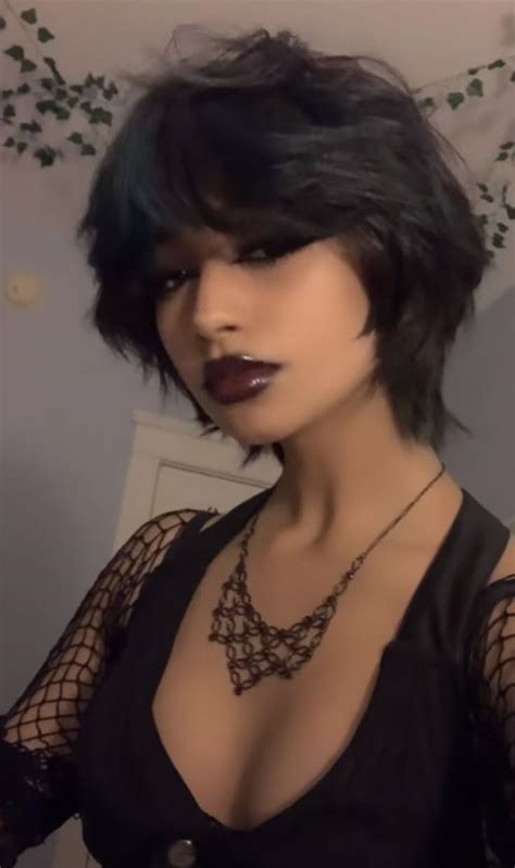 Goth Hair Cut Short Grunge Hair Goth Hair Short Hair Haircuts