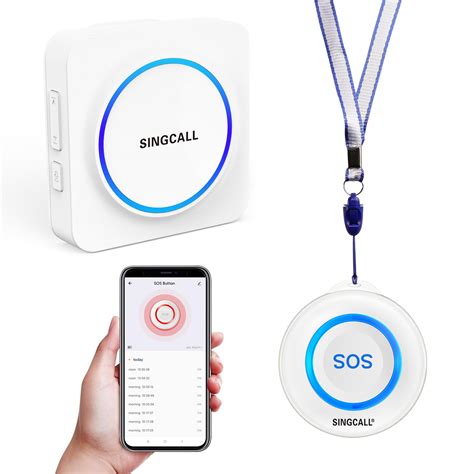 Singcalltuya Wifi Sos Wireless Calling Caregiver Pager System Calling Alert Desertcart Australia