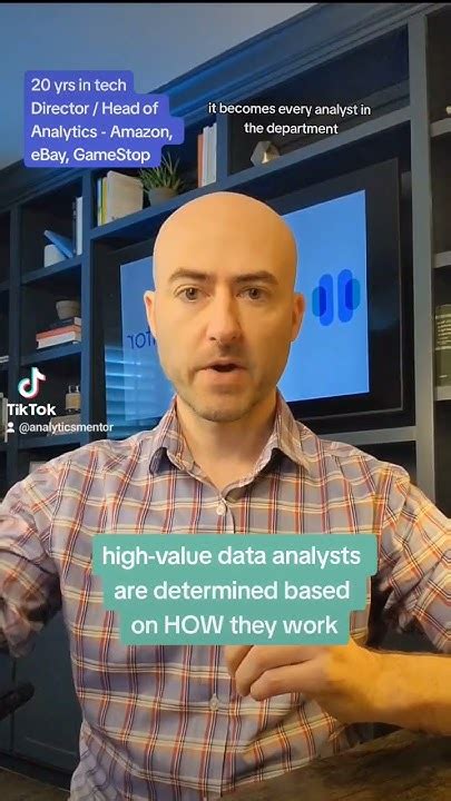 High Value Data Analysts Are Determined Based On How They Work Full Video On Tiktok