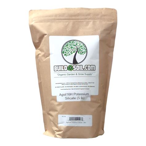 Agsil16h Potassium Silicate Concentrated Solution Buildasoil