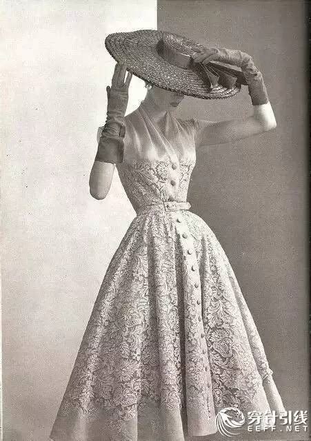 时尚历史 西方服装史上最优雅的时代：1950 Fashion 搜狐