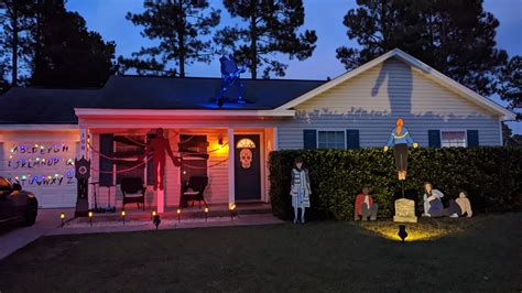 Our Halloween Decorations Can I Start Blaring Metallica Already