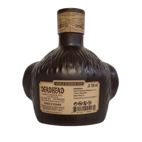 Deadhead Rum Dark Chocolate Flavored 35 Vol 07l Mexicomiamor