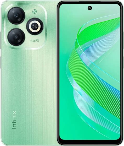 Смартфон Infinix SMART 8 4/128 Гб Зеленый: купить по цене 6 990 рублей ...