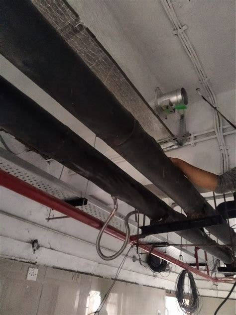 Chilled Water Line Ms Pipe Insulation And Gladding Works At Best Price