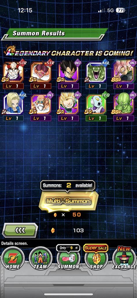 Did A Rotation With Stone Rewards On Gohan Banner Yesterday At Work