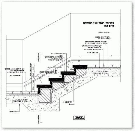 Staircase Construction Detail 2d View Layout File In Dwg Format Artofit