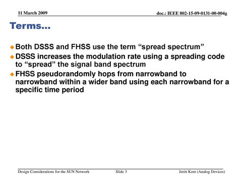 Submission Title [design Considerations For The Sun Network] Ppt Download