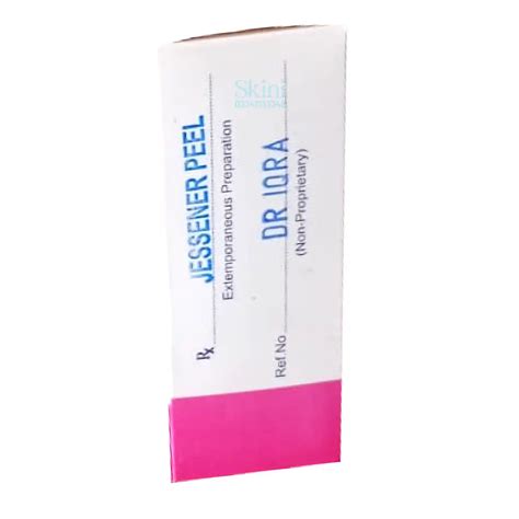 Jessner Peel Professional Grade Chemical Skini