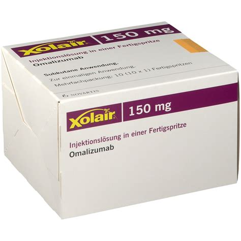 Xolair® 150 Mg 10 St Mit Dem E Rezept Kaufen Shop Apotheke