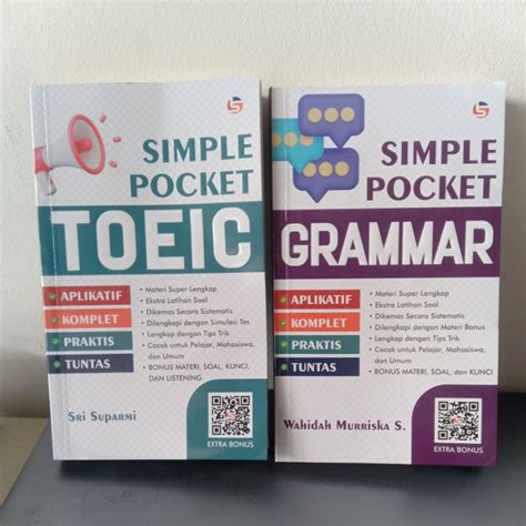 Jual Buku Simple Pocket Grammartoeic Shopee Indonesia