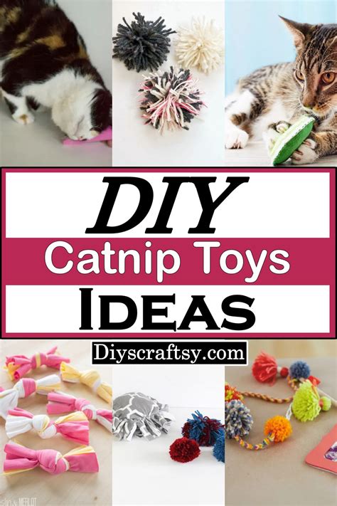 16 Diy Catnip Toys You Can Make Today Diyscraftsy