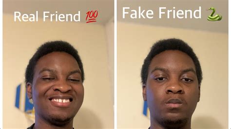 Real Friend Vs Fake Friend Youtube