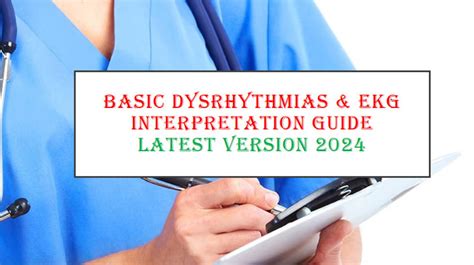 Basic Dysrhythmias And Ekg Interpretation Guide 2024 Etsy