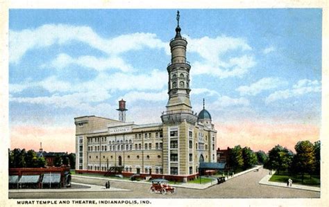 Murat Temple And Theatre Indianapolis Ind 1915 Flickr