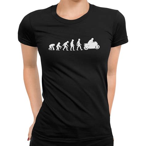 Motorbike Evolution T Shirt Getting Shirty