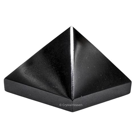 Black Obsidian Pyramid Premium Crystal Pyramids