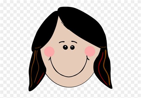 Clipart Smiling Girl