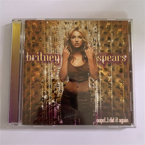Britney Spears Oopsi Did It Again Cd 2000 Album First Edition