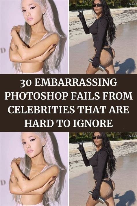 30 Embarrassing Photoshop Fails From Celebrities That Are Hard To