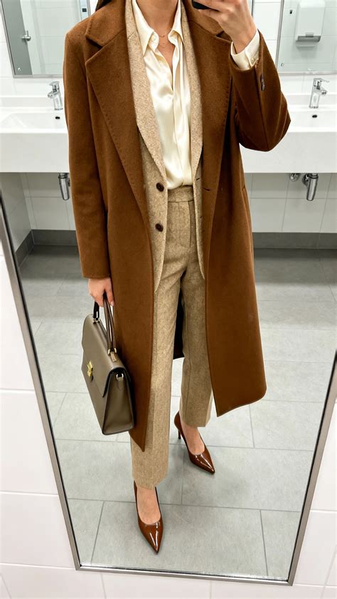 9 Brown Coat Outfits Thatll Make Every Chilly Day Look Effortlessly