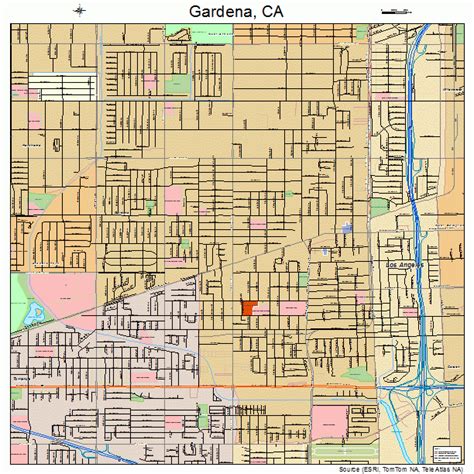Map Of Gardena California