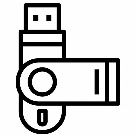 Computer Hardware Device Flashdisk Icon Download On Iconfinder