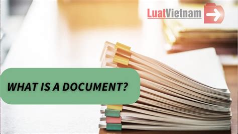 What Is A Document