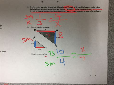 Unit 5 Cba Review Math High School Math Geometry Models Showme