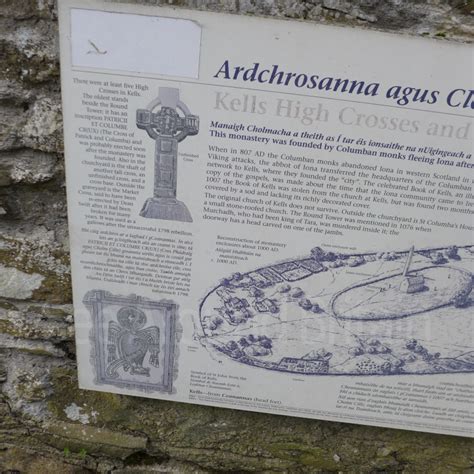 Kells High Crosses At St Columbas Church Kells Co Meath See Around Britain