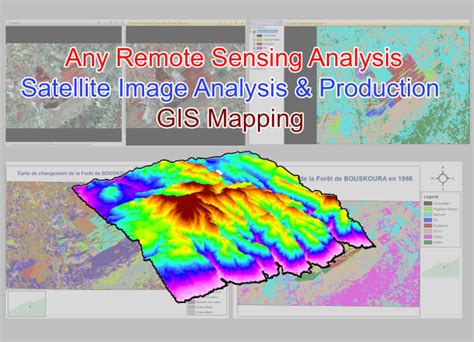 Do Gis And Satellite Image Analysis Remote Sensing Analysis By Aissam