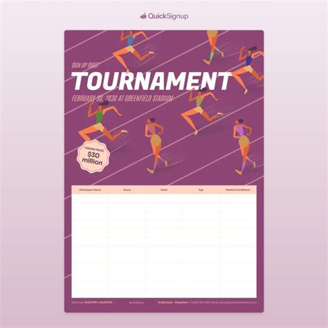 3 Free Committee Sign Up Sheet Templates Web Printable