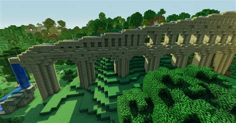 Aqueduct Minecraft Roman Aqueduct Minecraft Youtube