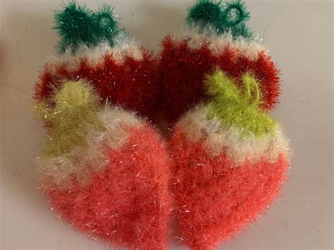 Scrubbies Strawberry Etsy