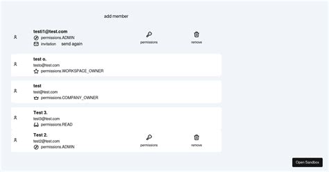 test react forked codesandbox