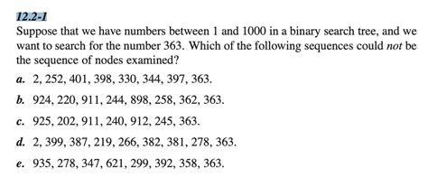 Solved 12 2 1 Suppose That We Have Numbers Between 1 And Chegg Com