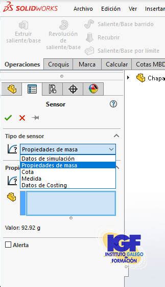 Sensores En Solidworks Igf Instituto Galego De Formación